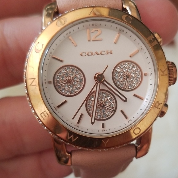 Coach | Jewelry | Coach Rose Gold Watch | Poshmark